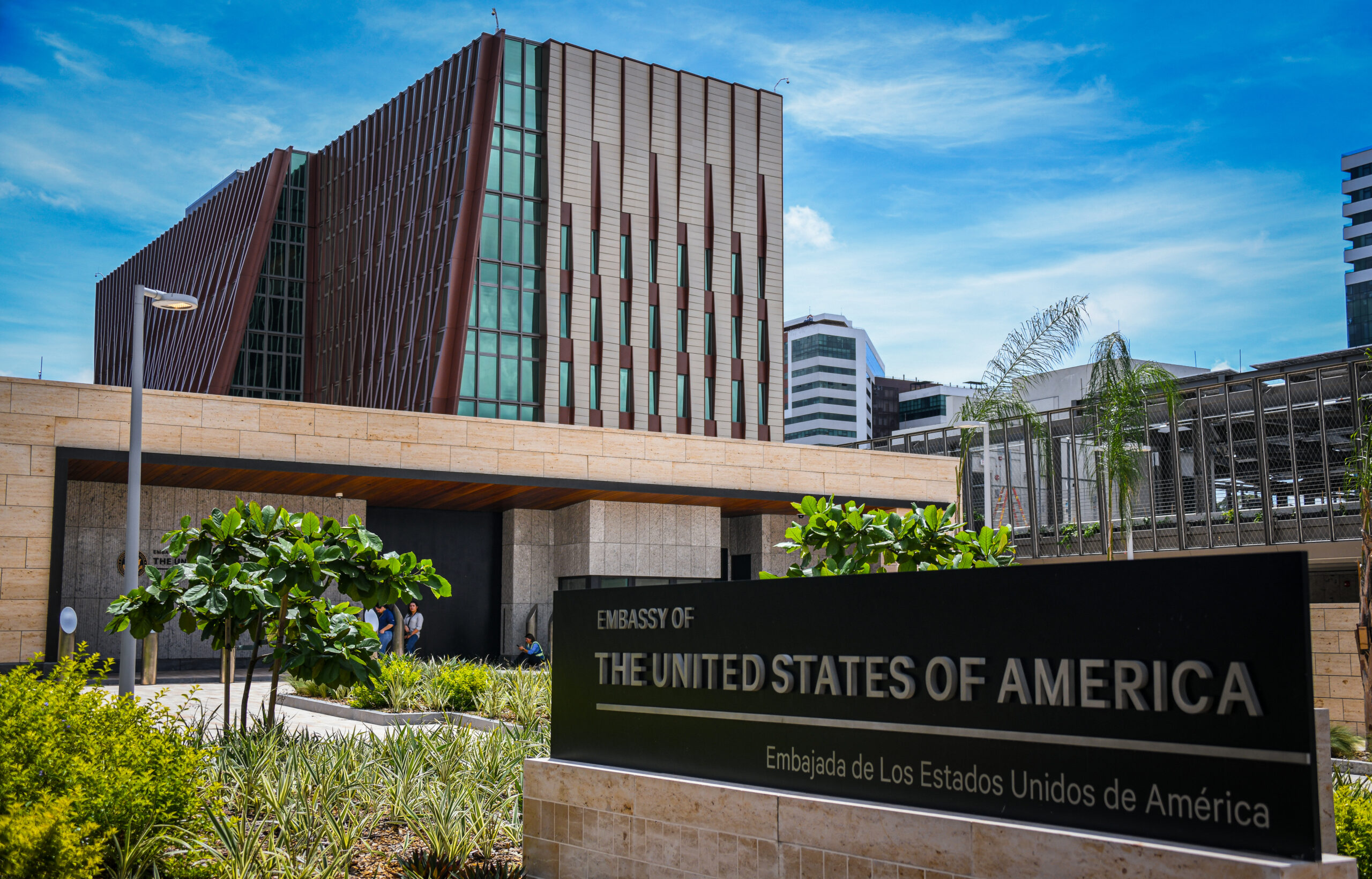 Embajada de los Estados Unidos se traslada a su nueva sede en boulevard ...