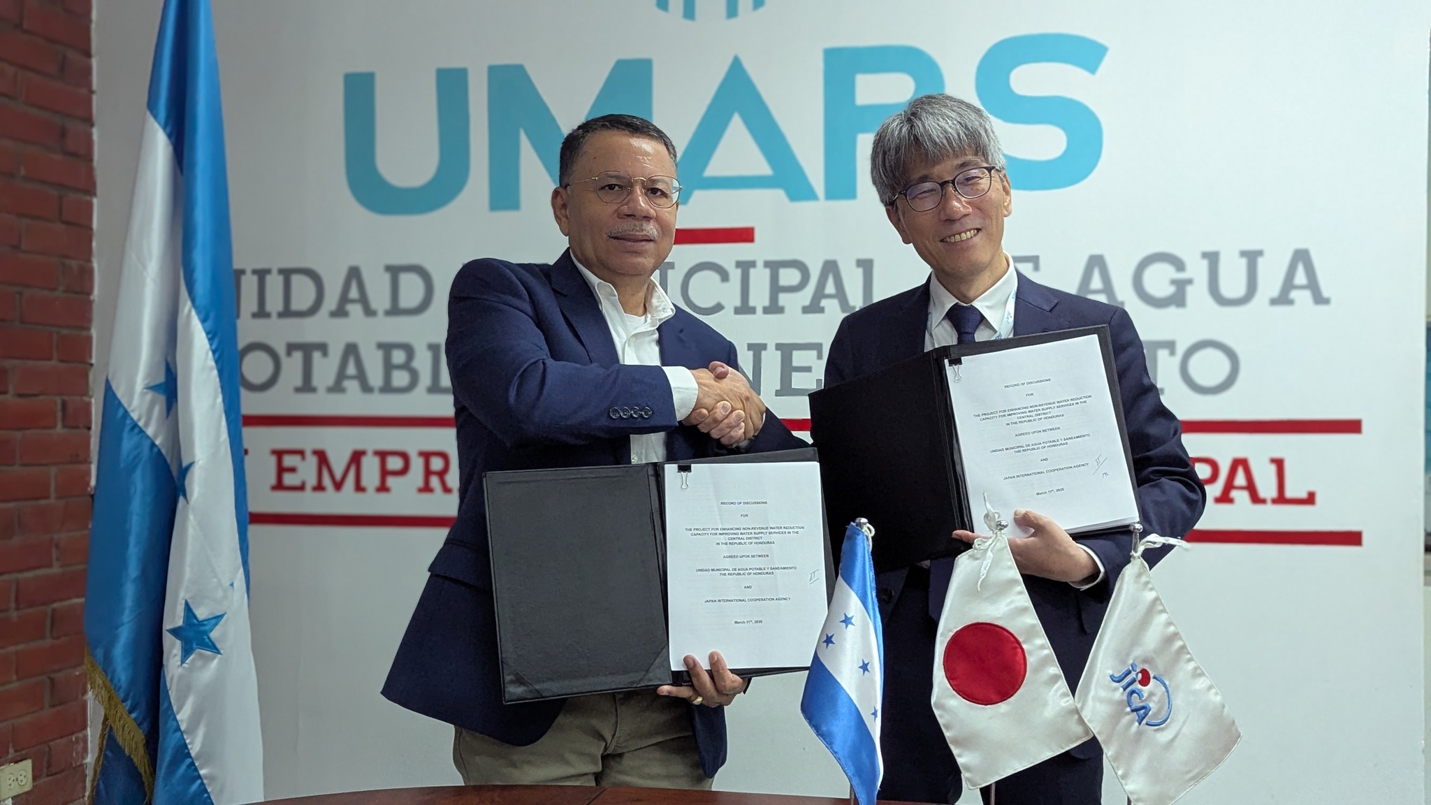 JICA y UMAPS firman acuerdo para mejorar el abastecimiento de agua en ...