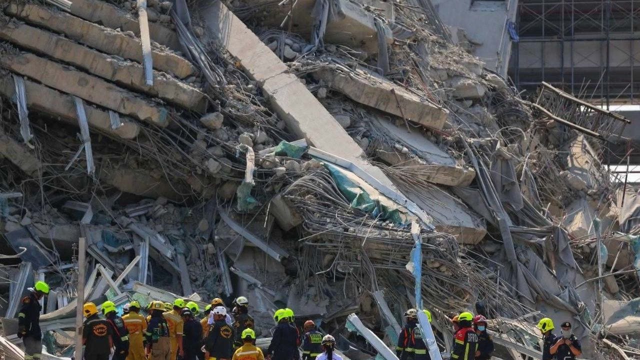 Colapso de edificio en Bangkok deja tres muertos y más de 80 atrapados tras sismo en Birmania